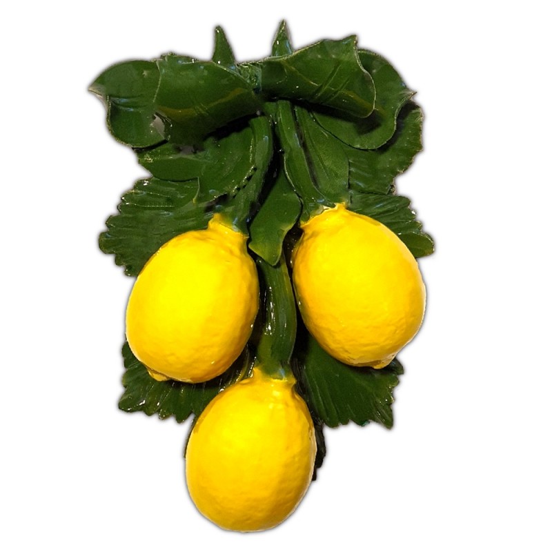 3 LIMONI DA PARETE CON FOGLIE - MPM SOUVENIR